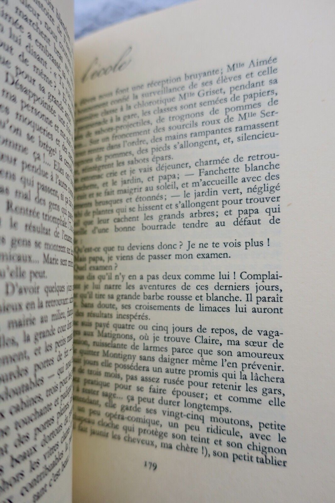 COLETTE Claudine à l'école - Les Livres Anciens