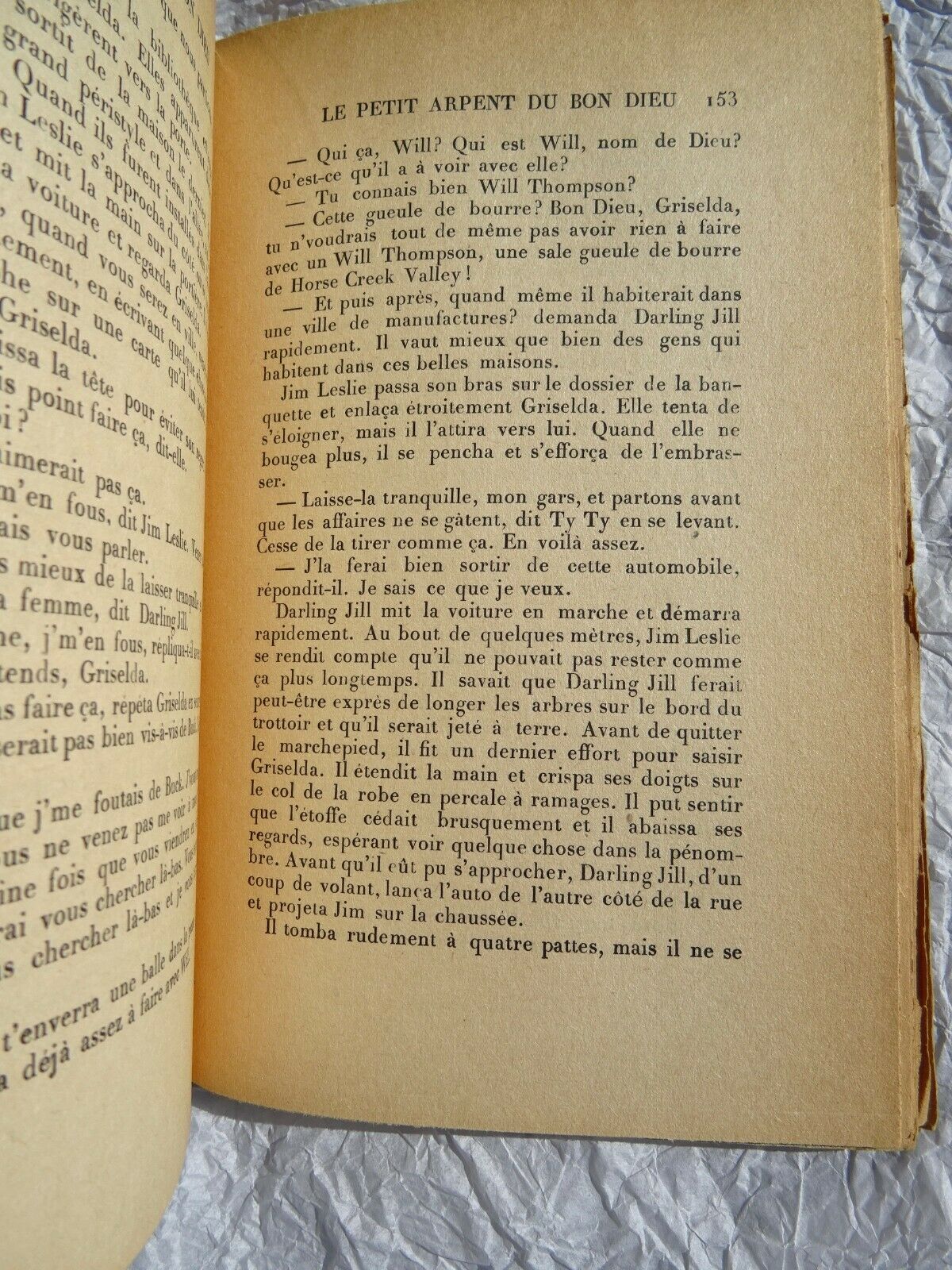 CALDWELL Le petit arpent du Bon Dieu Gallimard blanche - Les Livres Anciens