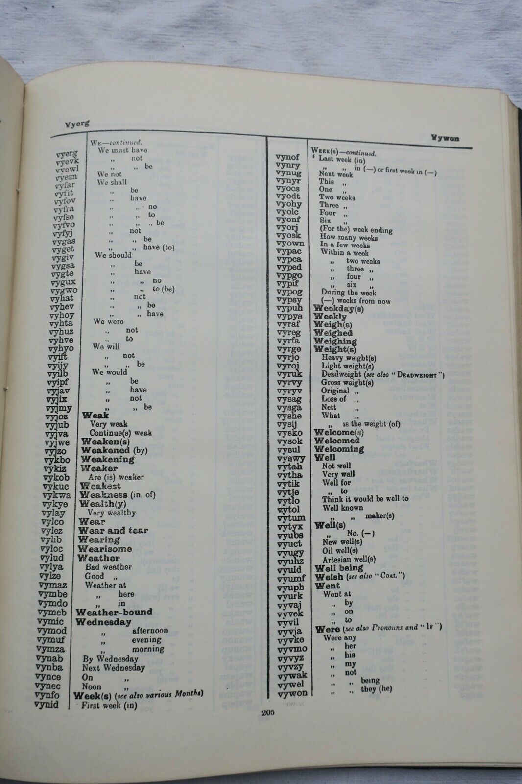 Bentley's Complete Phrase Code Book Nearly 1000 Million Combinations ...