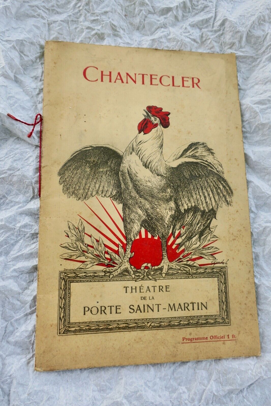 Rostand, Edmond Edmond Rostand. Chantecler - Les Livres Anciens Rostand, Edmond Edmond Rostand. Chantecler - Les Livres Anciens