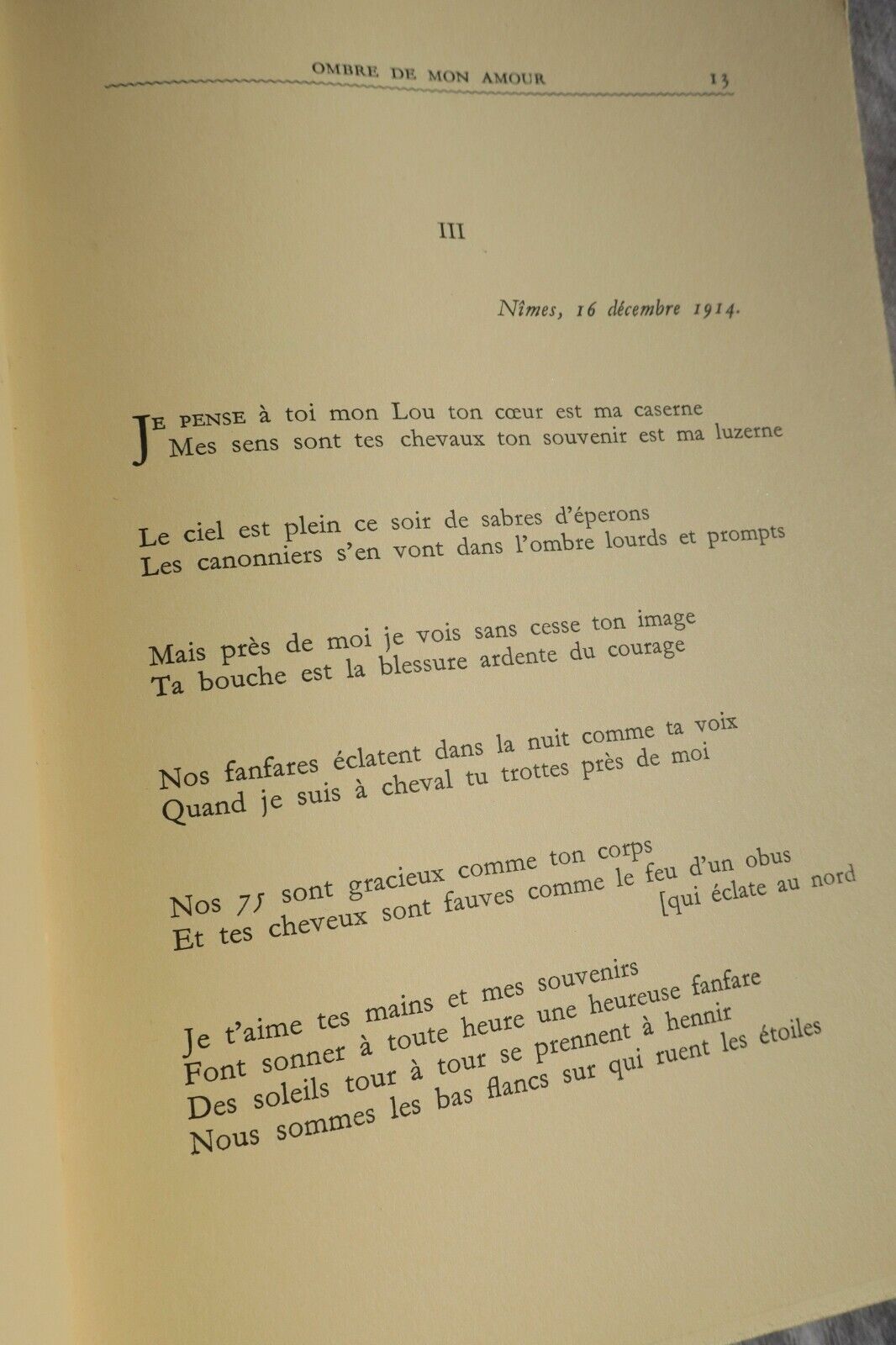 APOLLINAIRE (Guillaume). Ombre de Mon Amour/Picasso - Les Livres Anciens APOLLINAIRE (Guillaume). Ombre de Mon Amour/Picasso - Les Livres Anciens