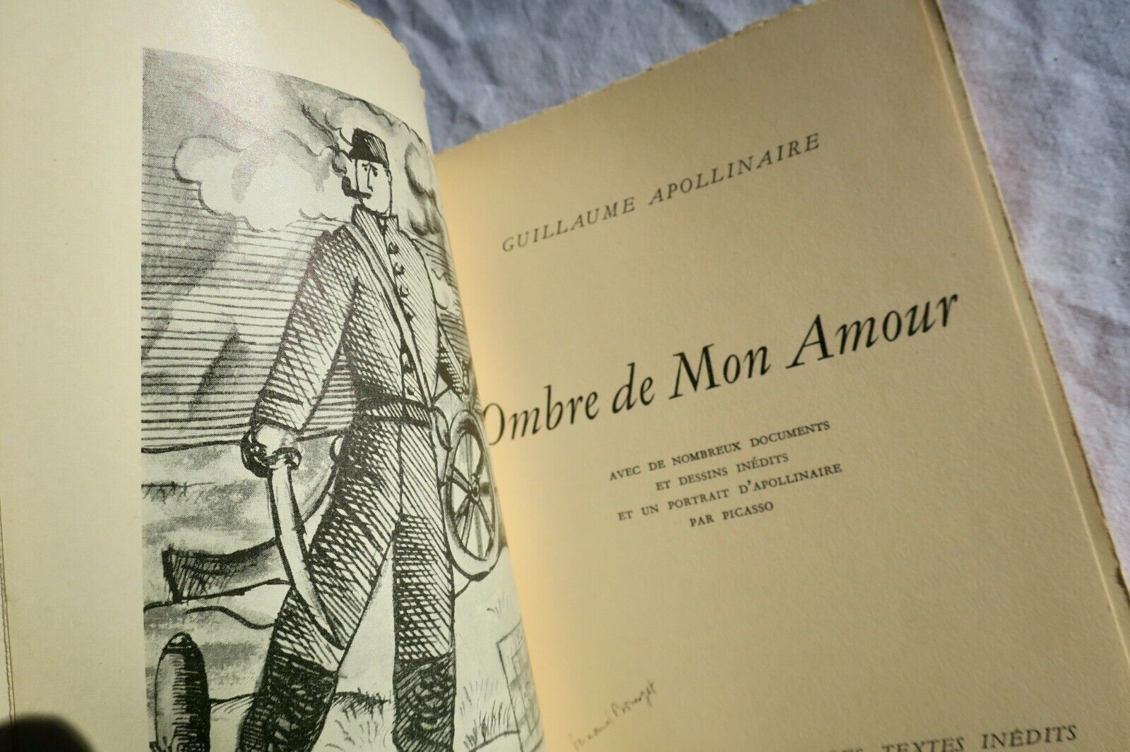 APOLLINAIRE (Guillaume). Ombre de Mon Amour/Picasso - Les Livres Anciens APOLLINAIRE (Guillaume). Ombre de Mon Amour/Picasso - Les Livres Anciens