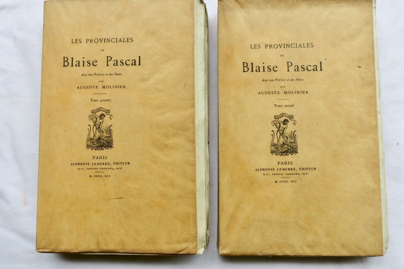 PASCAL LES PROVINCIALES de Blaise Pascal Lemerre ex. sur chine - Les ... PASCAL LES PROVINCIALES de Blaise Pascal Lemerre ex. sur chine - Les ...