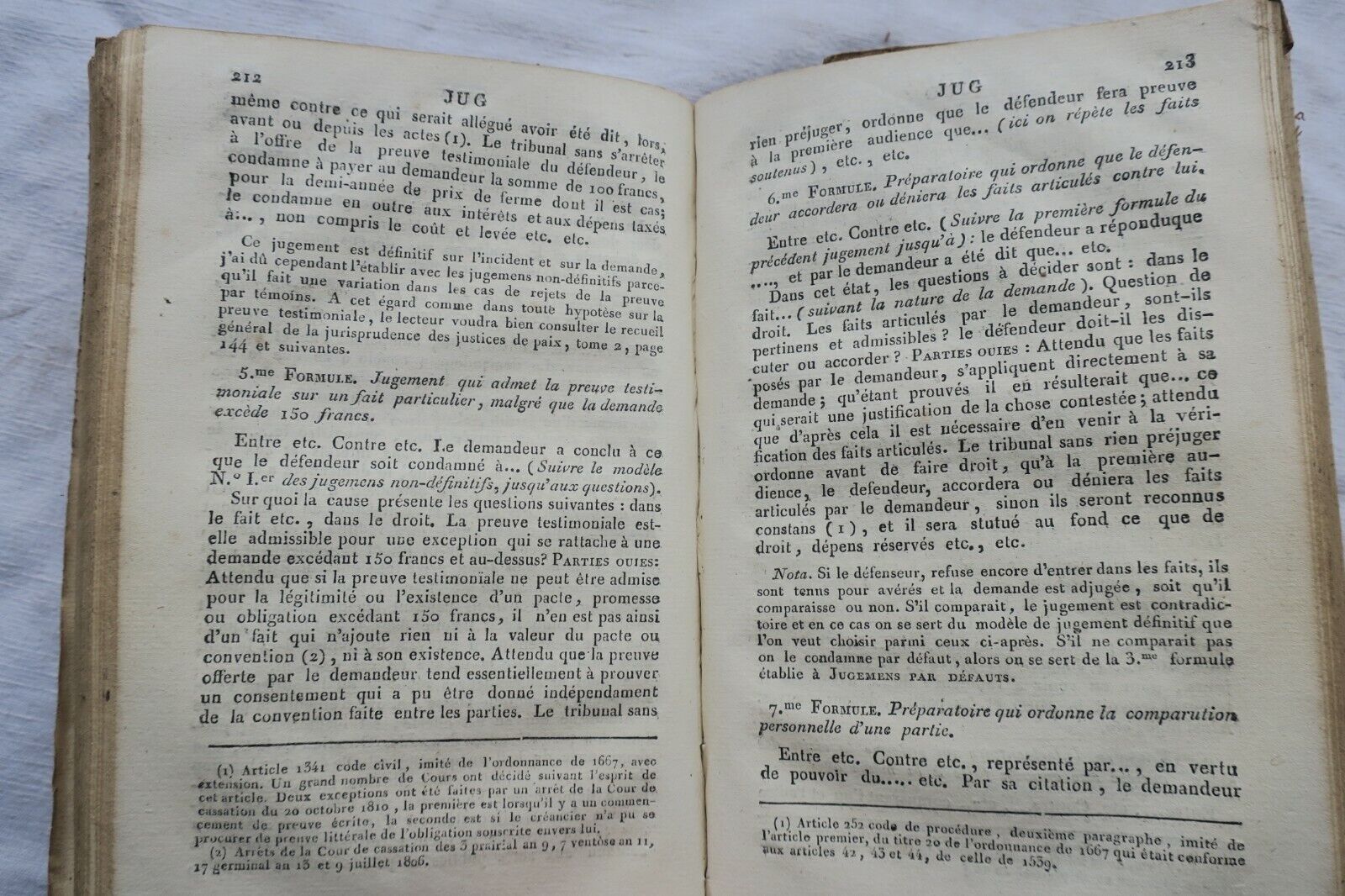 Formulaire complet et méthodique des Justices de Paix de France 1819 ...